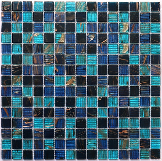 Blue Swimming Pool Mosaic Tiles | Luxury Tiles UAE